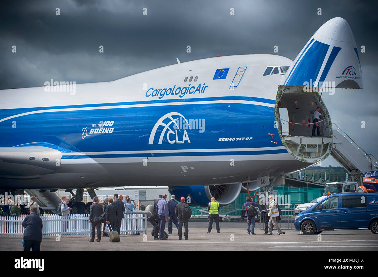 Boeing 747 freighter aircraft hi-res stock photography and images - Alamy