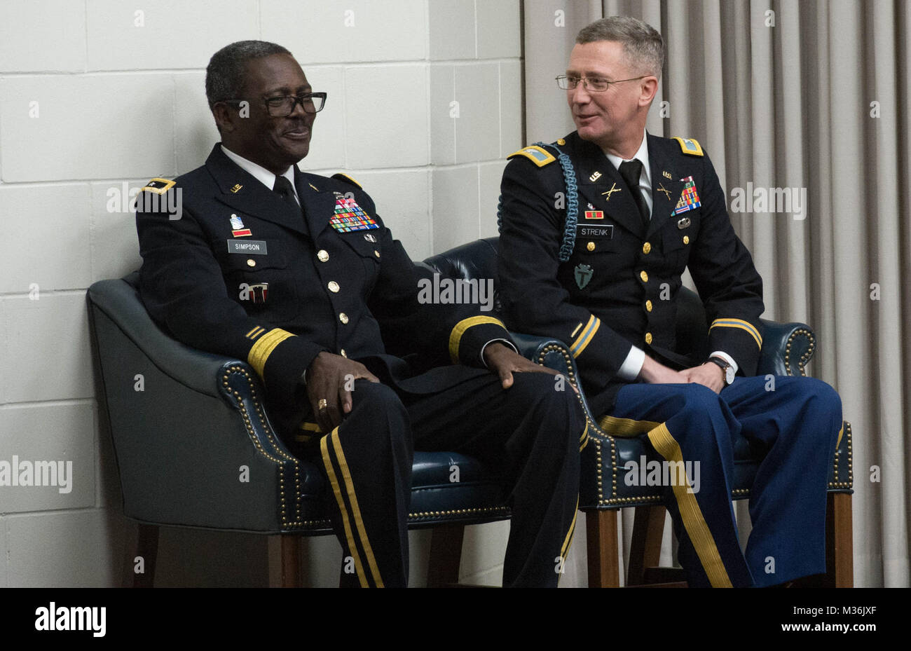 Maj. Gen. Lester Simpson, commander of the 36th Infantry Division and ...