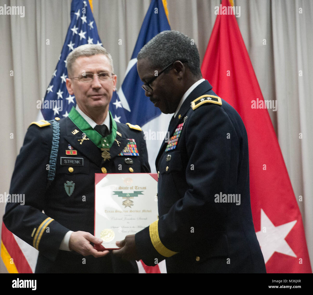 Meritorius service medal hi-res stock photography and images - Alamy