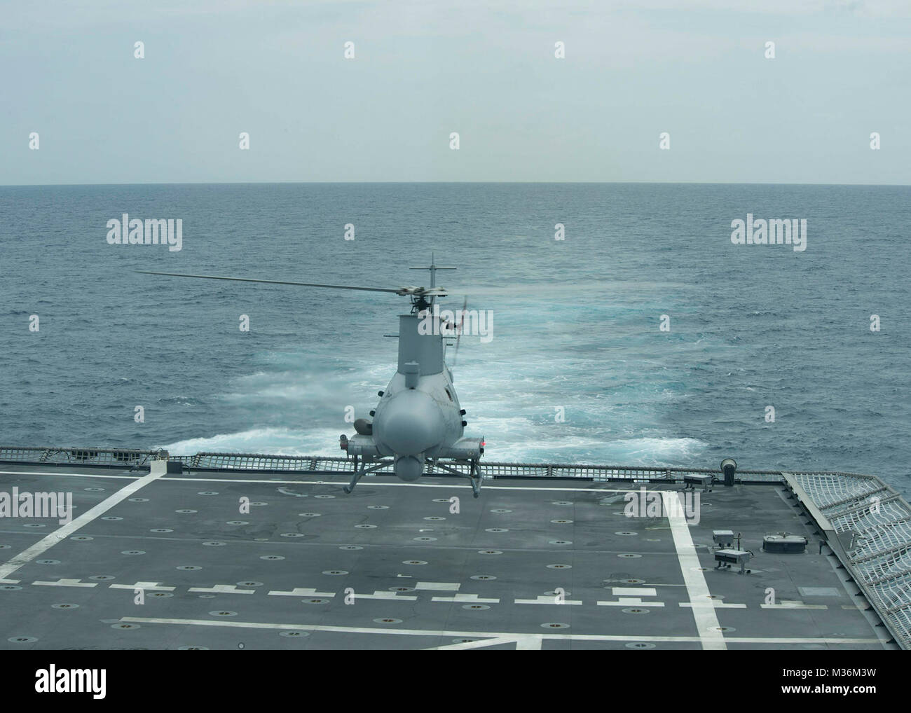 170201-N-WV703-916 SOUTH CHINA SEA (Feb. 01, 2017) A MQ-8B Fire Scout ...