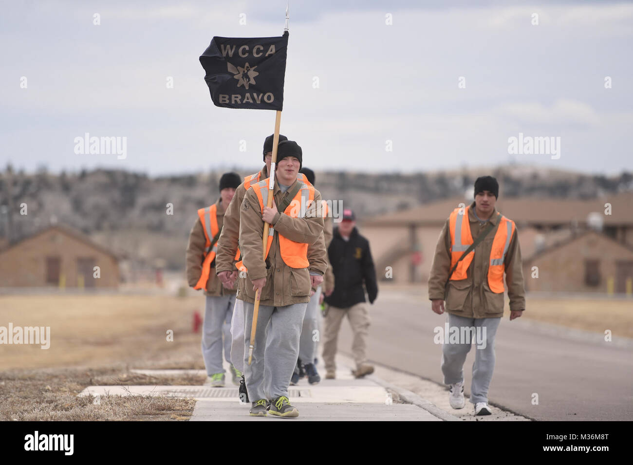 Wyoming ChalleNGe Academy cadets march in cadence three times a day ...