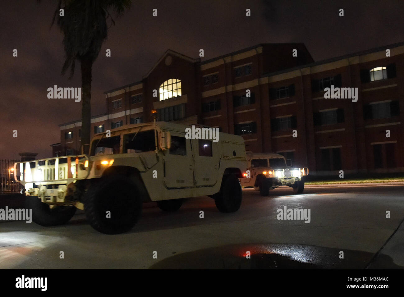 A member of 1st Battalion, 141st Field Artillery Regiment, 256th ...