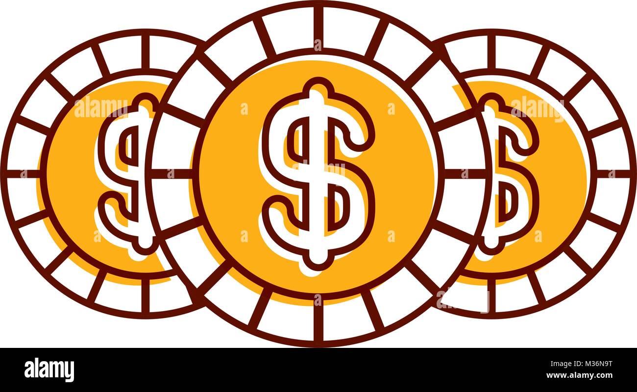 set three coins money dollar currency Stock Vector Image & Art - Alamy