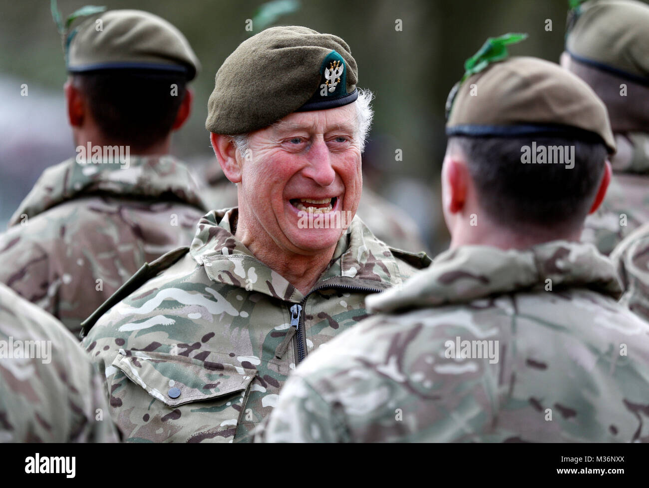 Colonel in chief mercian regiment hi-res stock photography and images ...