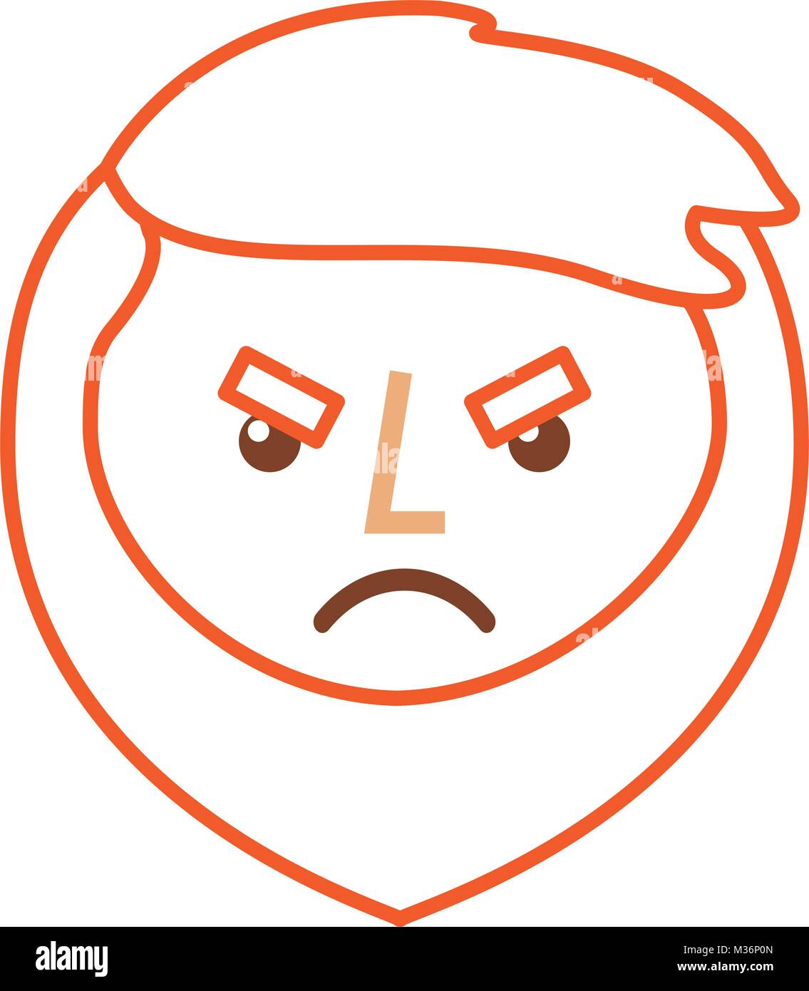 Cartoon Angry Face Stock Photos & Cartoon Angry Face Stock Images - Alamy