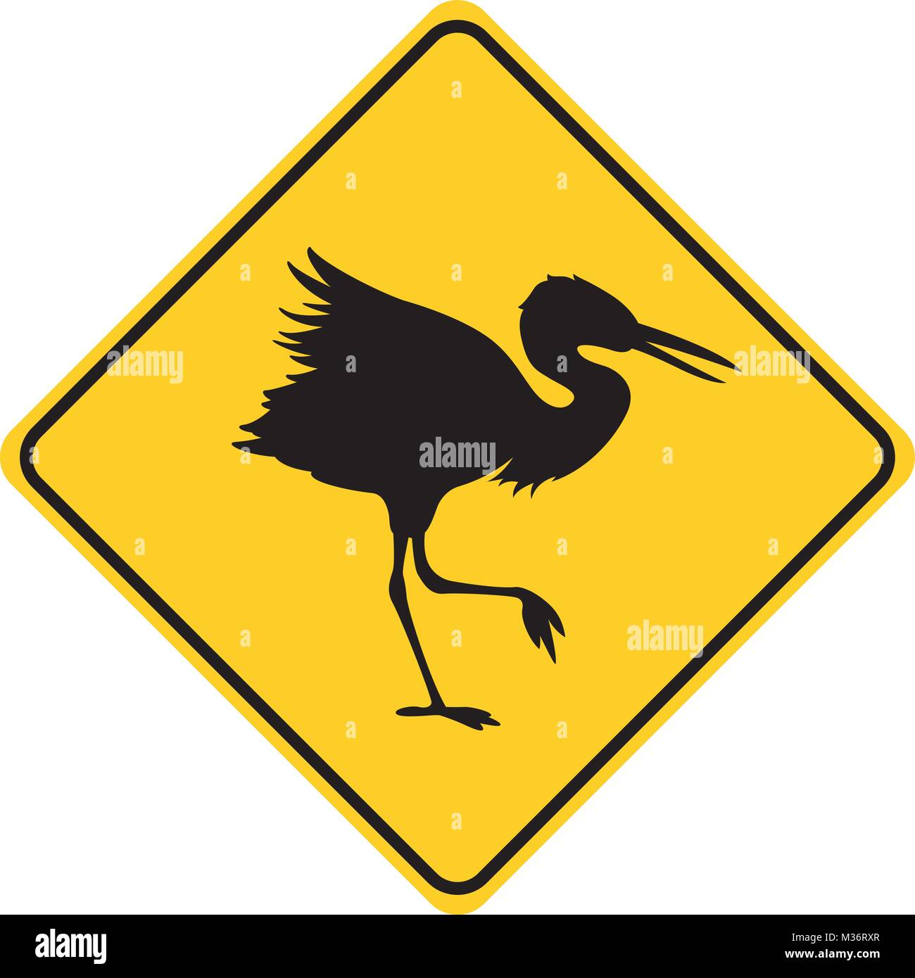 Crane danger Stock Vector Images - Alamy