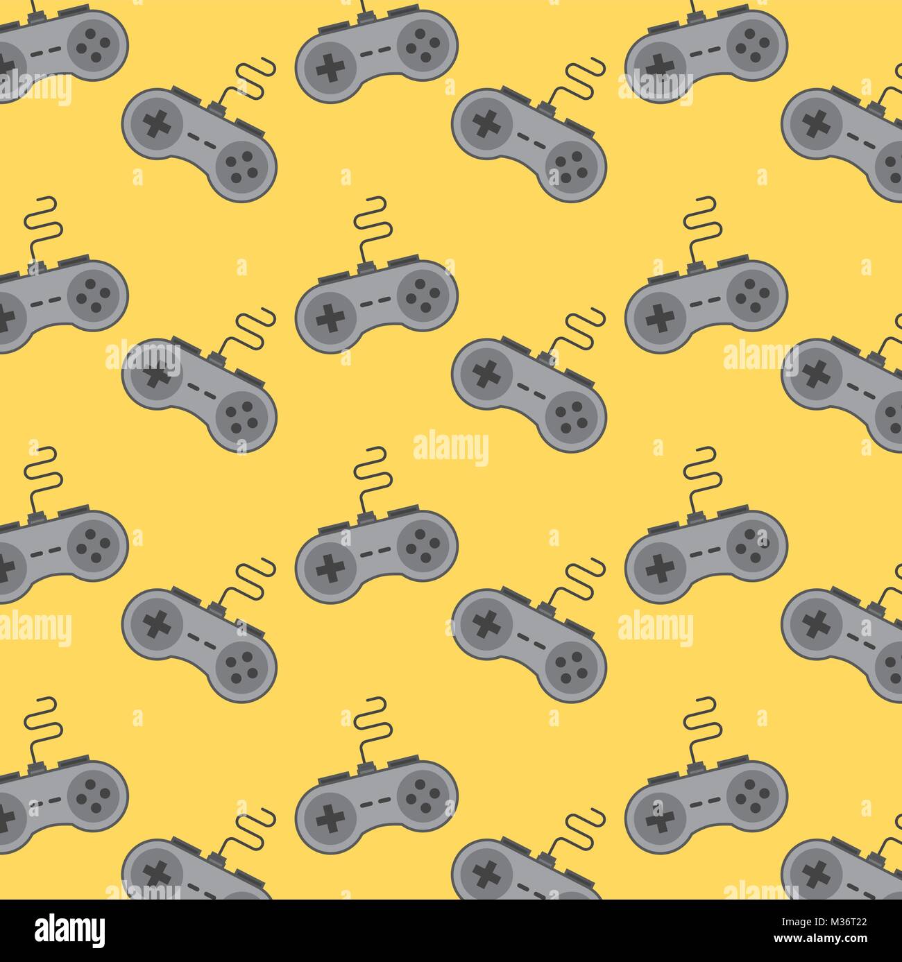 classic video games control keypad background design Stock Vector Image ...