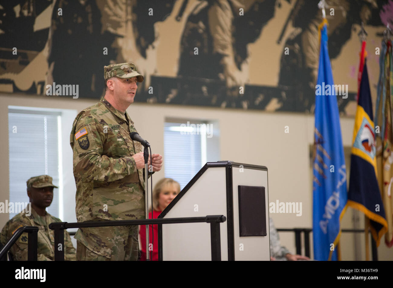 Soldiers From Alpha Company 777th Aviation Support Battalion 90th
