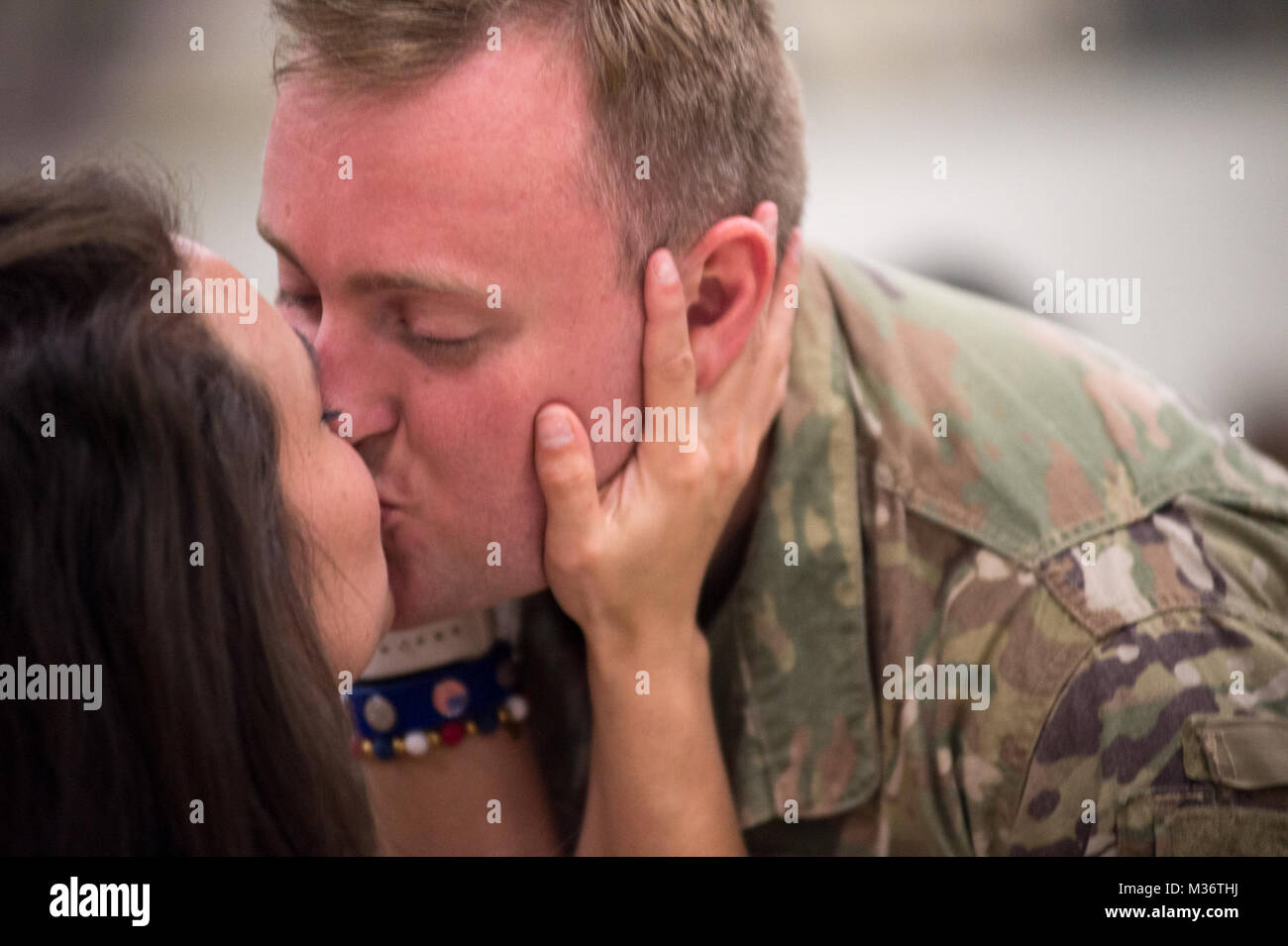 Soldiers From Alpha Company 777th Aviation Support Battalion 90th