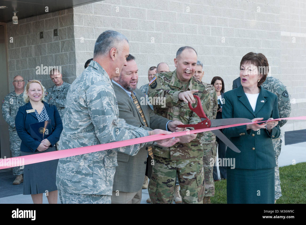 Susan Collins, United States senator for Maine, Lt. Gen. Timothy J ...