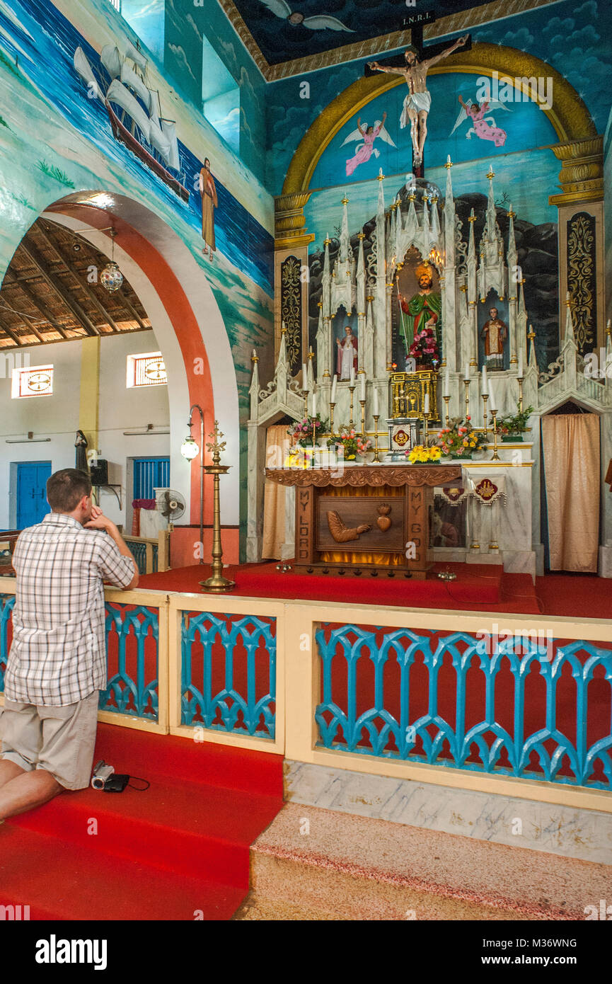 syro Malabar catholic church, palayur, thrissur, kerala, India, Asia ...