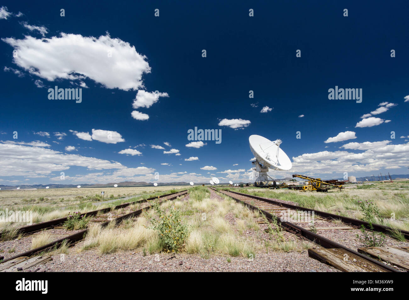 Very Large Array near Socorro in New Mexico Stock Photo - Alamy