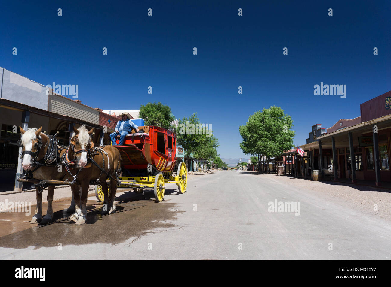 Wild West Stagecoach High Resolution Stock Photography and Images - Alamy