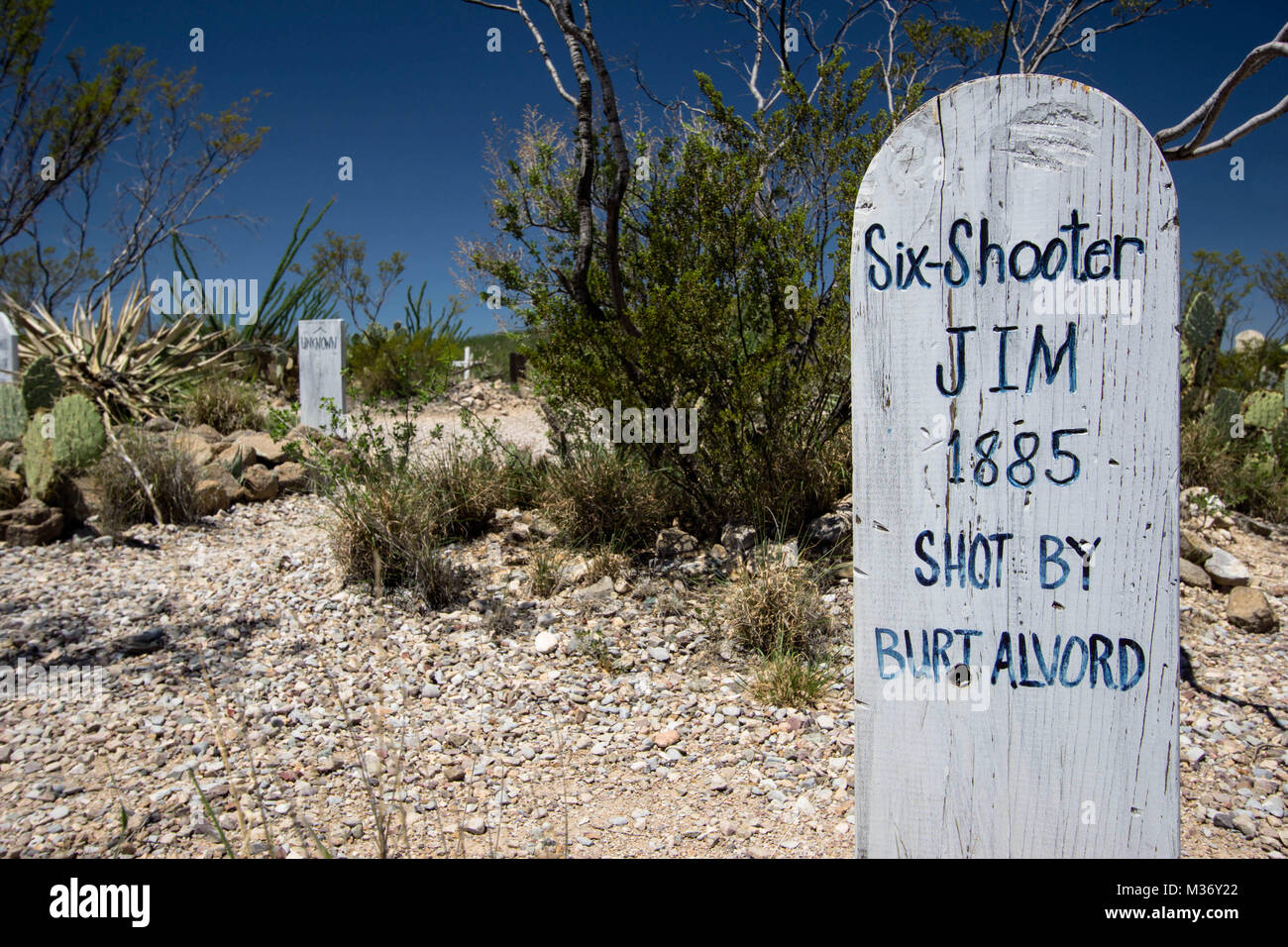 view of Boot Hill Cemetery in Tombstone, Arizona Stock Photo - Alamy