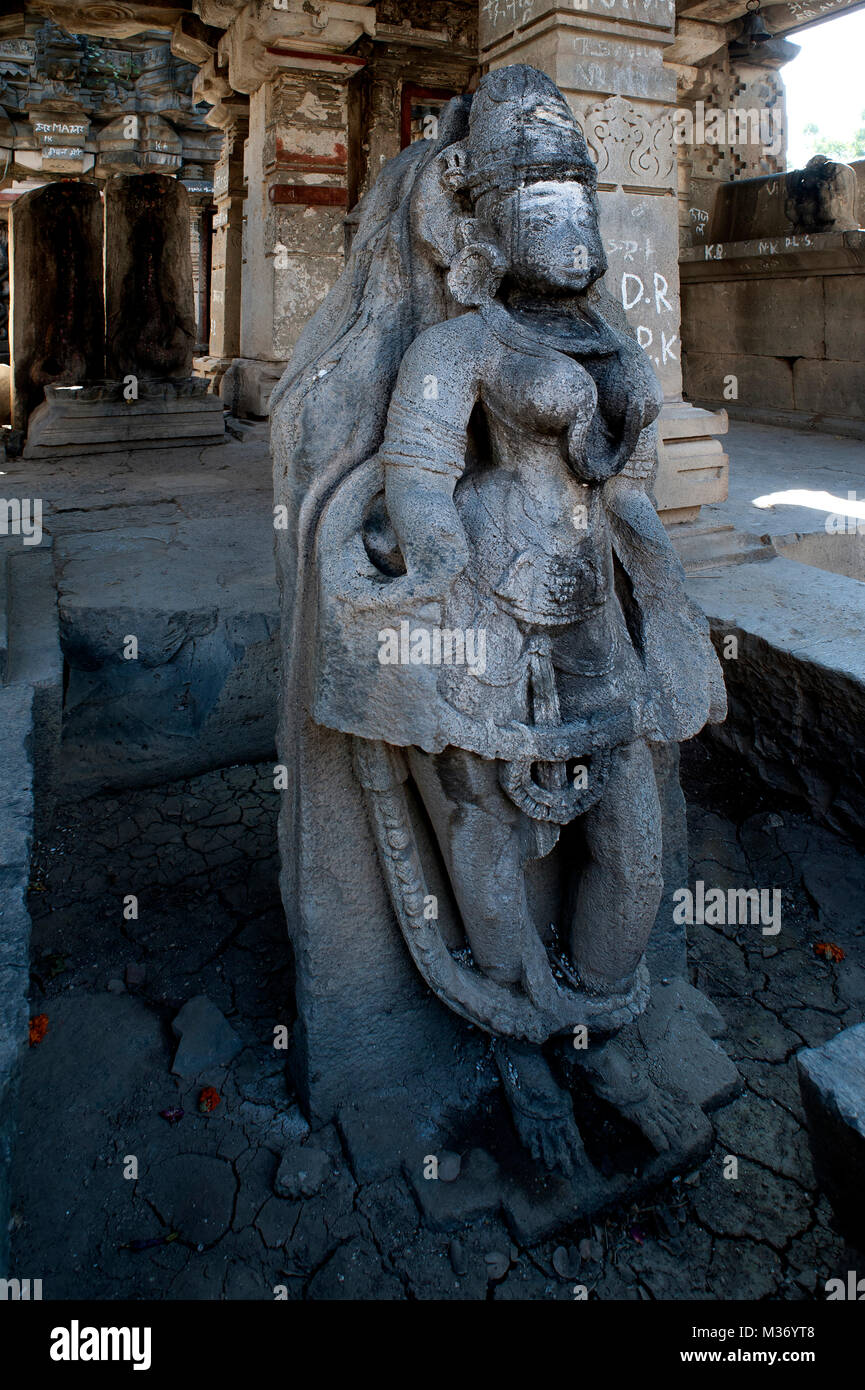 sculpture hemadpanthi temple, solapur, Maharashtra, India, Asia Stock ...