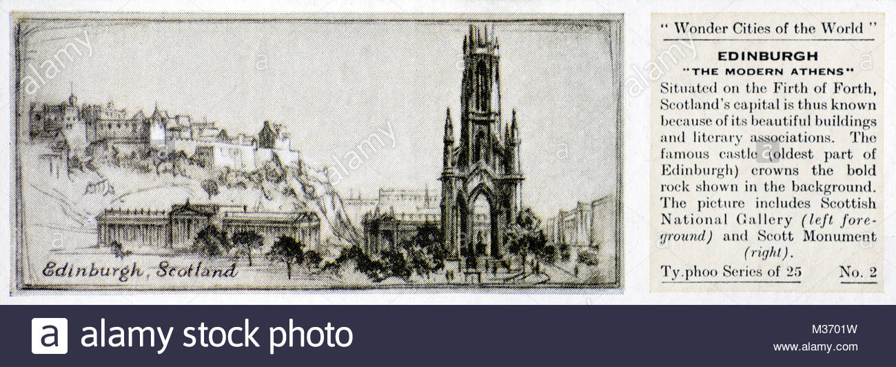 Wonder cities of the World - Edinburgh, Scotland Stock Photo - Alamy