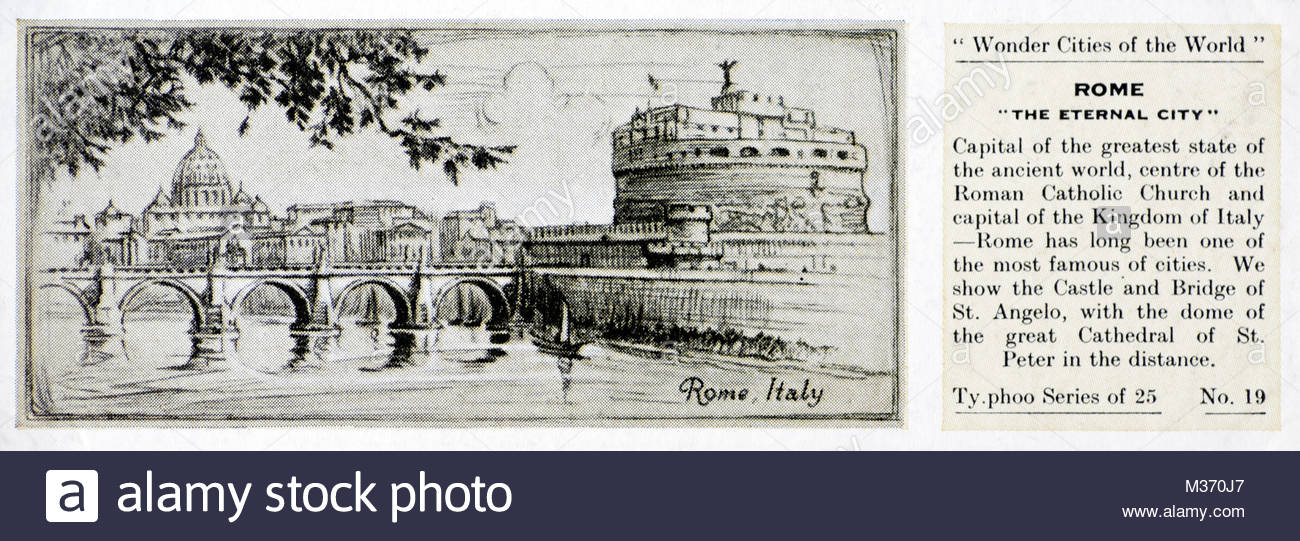 Wonder cities of the World - Rome, Italy Stock Photo - Alamy