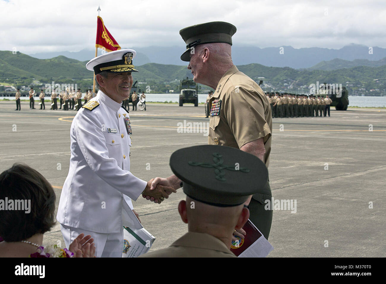 PACOM Commander oversees the MARFORPAC change of command by #PACOM ...