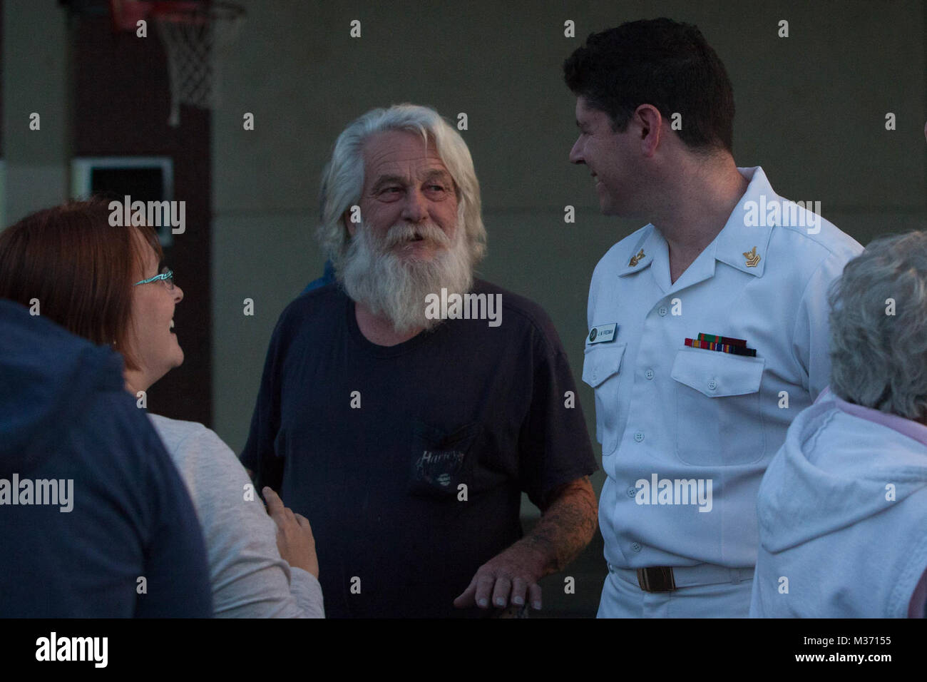 ESTACADA, ORE. (August 30, 2016) Musician 1st Class Joe Friedman talks ...