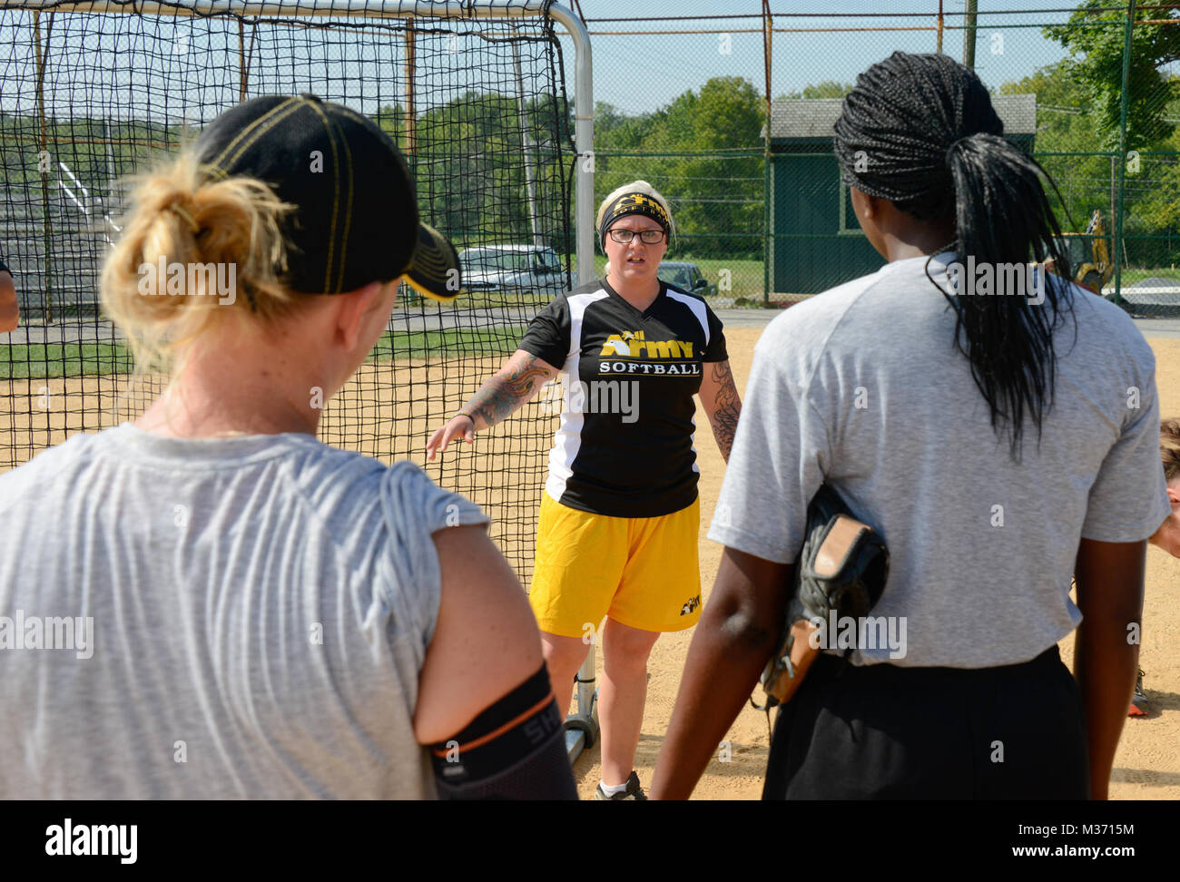 All Army Womens Softball 01 DSC4770 by PANationalGuard Stock Photo - Alamy