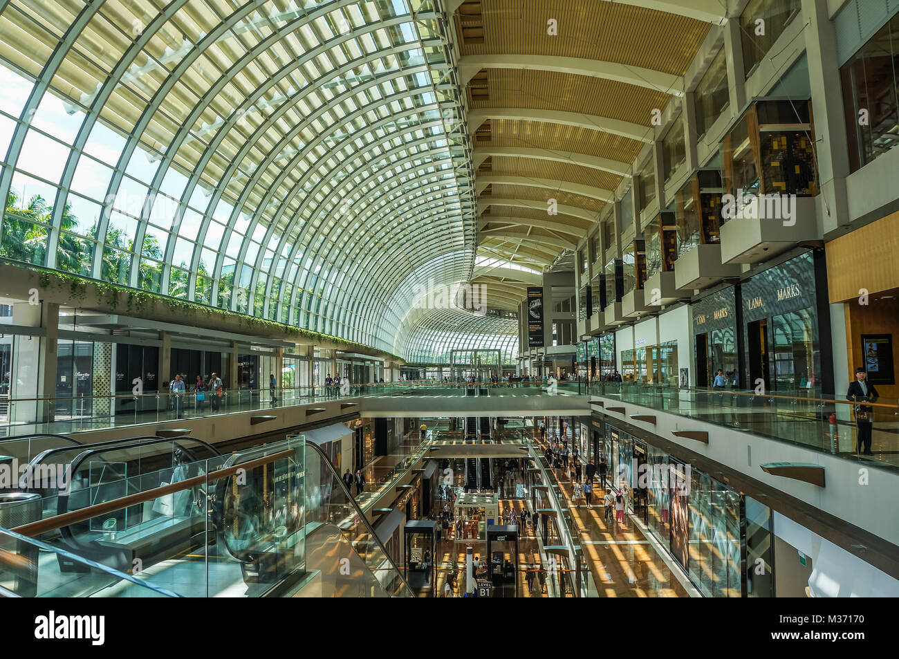 Singapore june view marina sands hi-res stock photography and images ...