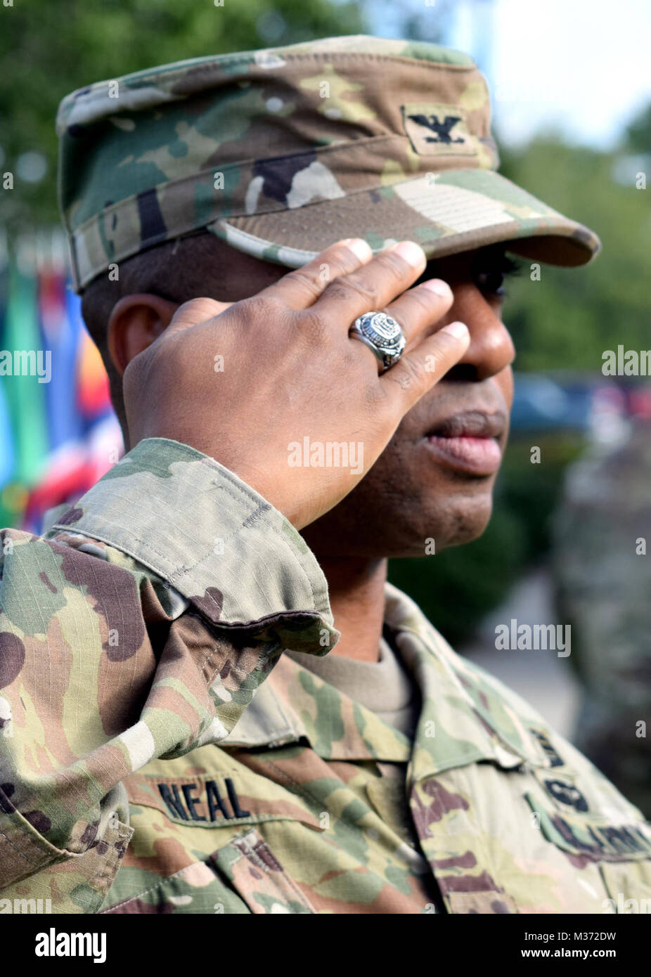 The 48th infantry brigade combat team commander hi-res stock ...
