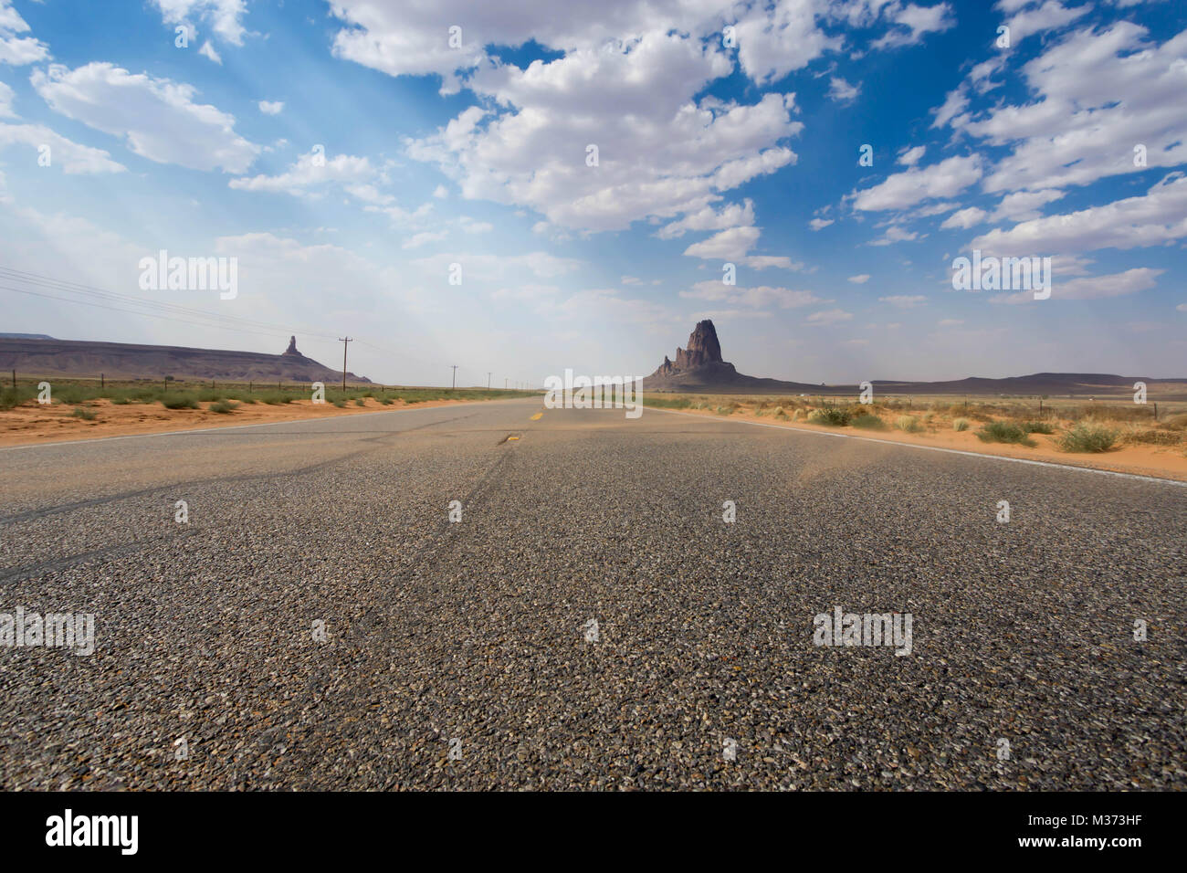 Monument Valley landscape in southern Utah Stock Photo - Alamy
