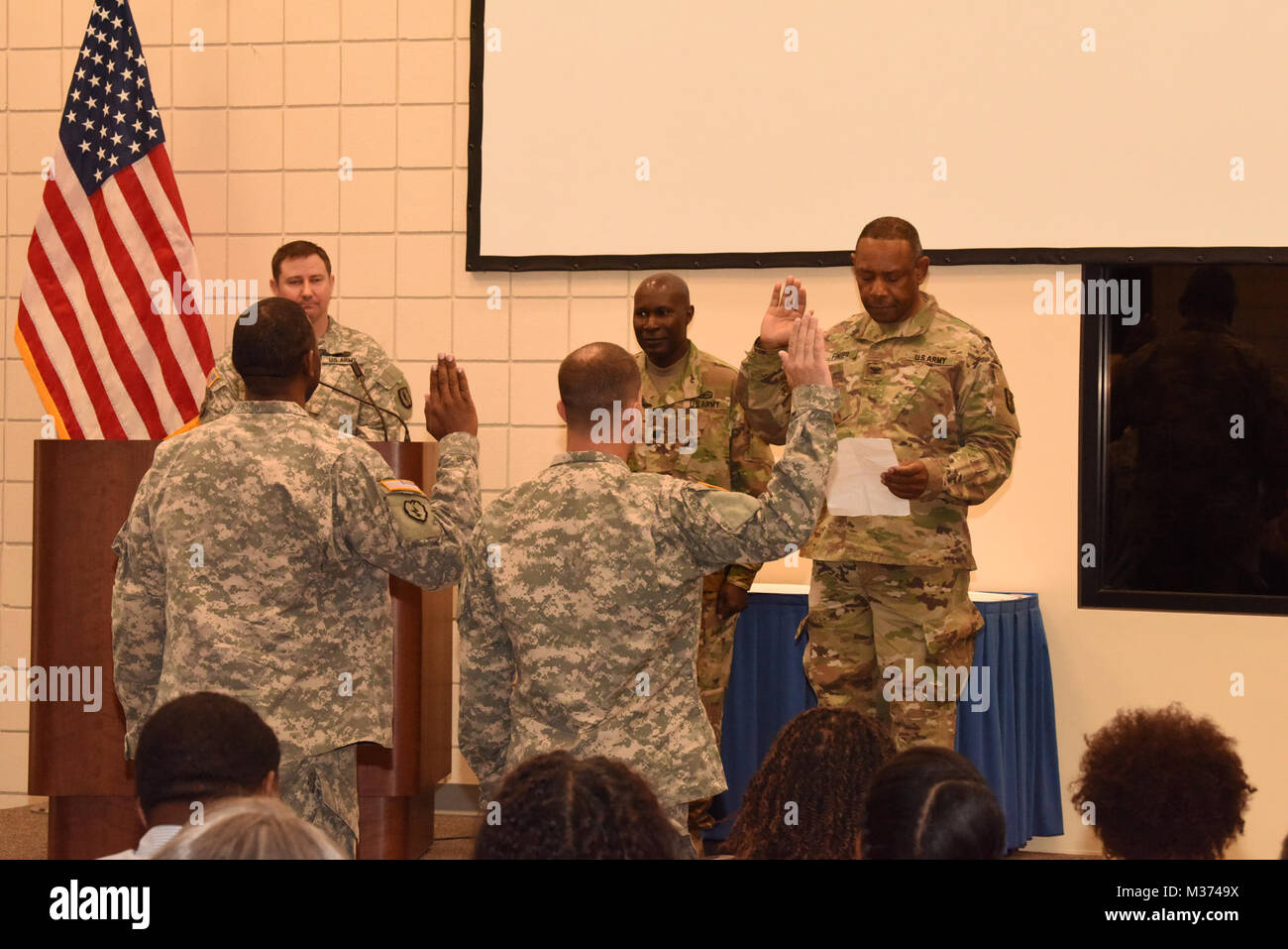 Col. Alex Finger, commander of the 233rd Regiment, Regional Training ...