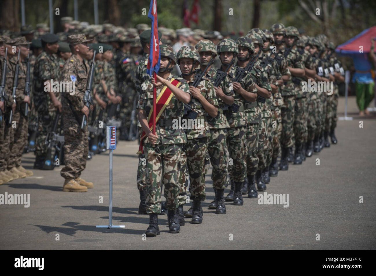 Nepalese soldiers participate in UN peacekeeping Exercise Shanti Prayas ...