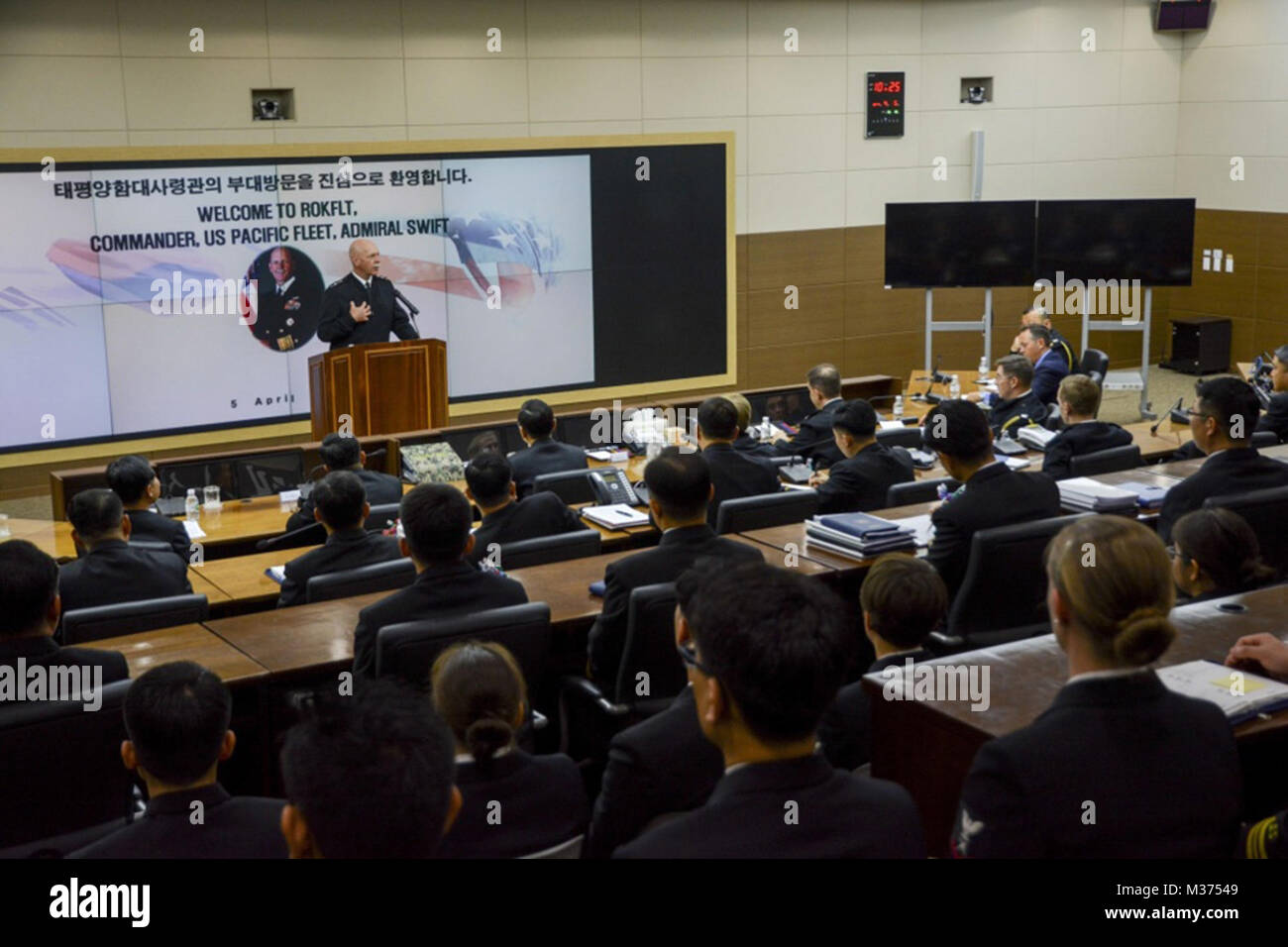 Commander, U.S. Pacific Fleet, visits Busan, Korea by #PACOM Stock ...
