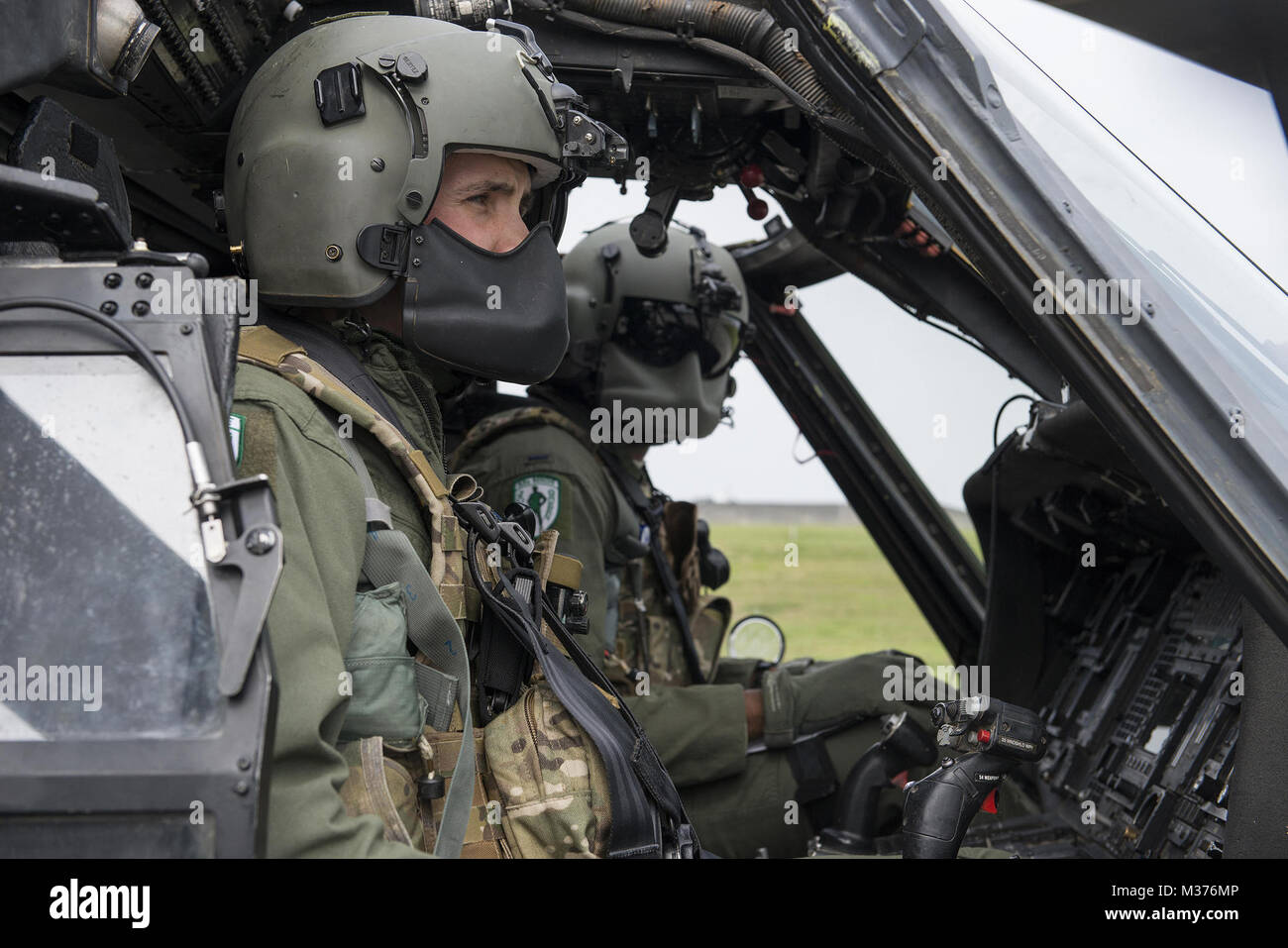 U.S. Air Force HH-60 Pave Hawk crews work on skills needed for disaster ...