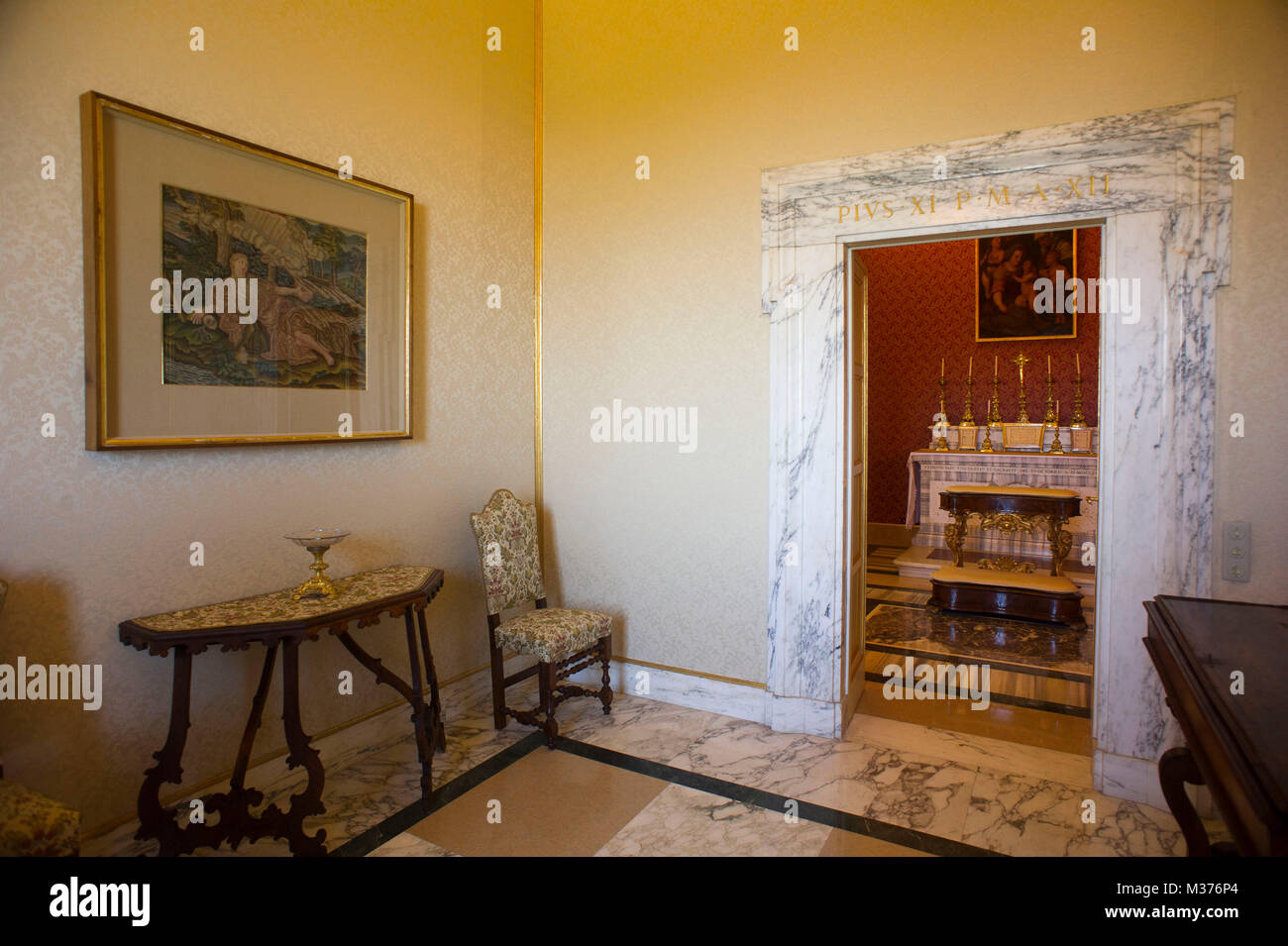 Europe, Italy, Latium, Castel Gandolfo. Villa Barberini Stock Photo - Alamy