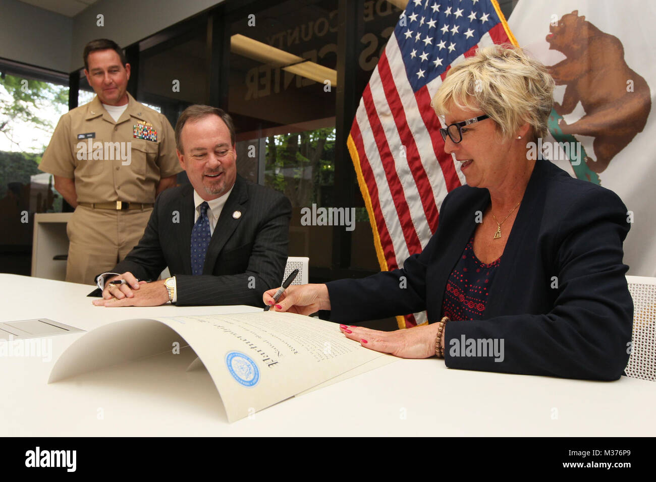 170413-N-HW977-045 RIVERSIDE, Calif. (April 13, 2017) Dianne Costlow ...