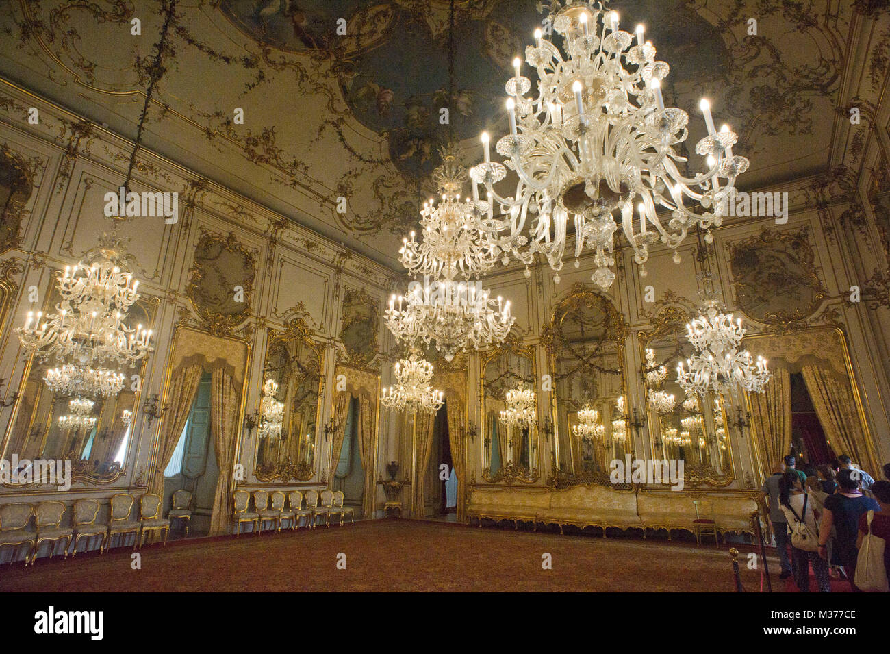Quirinale palace interior hi-res stock photography and images - Alamy