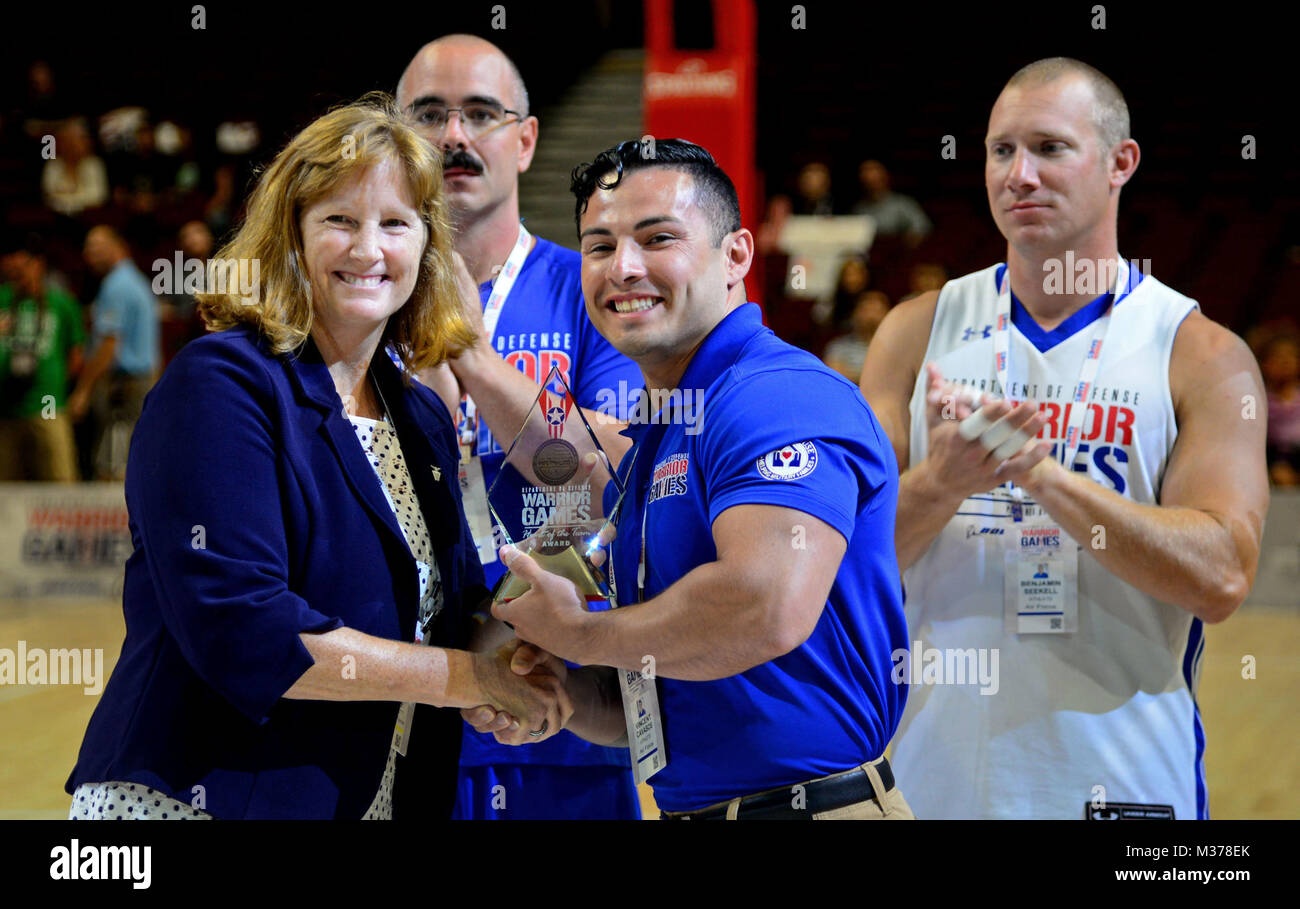 Kimberly Toney, Air Force Personnel Center executive director, presents ...