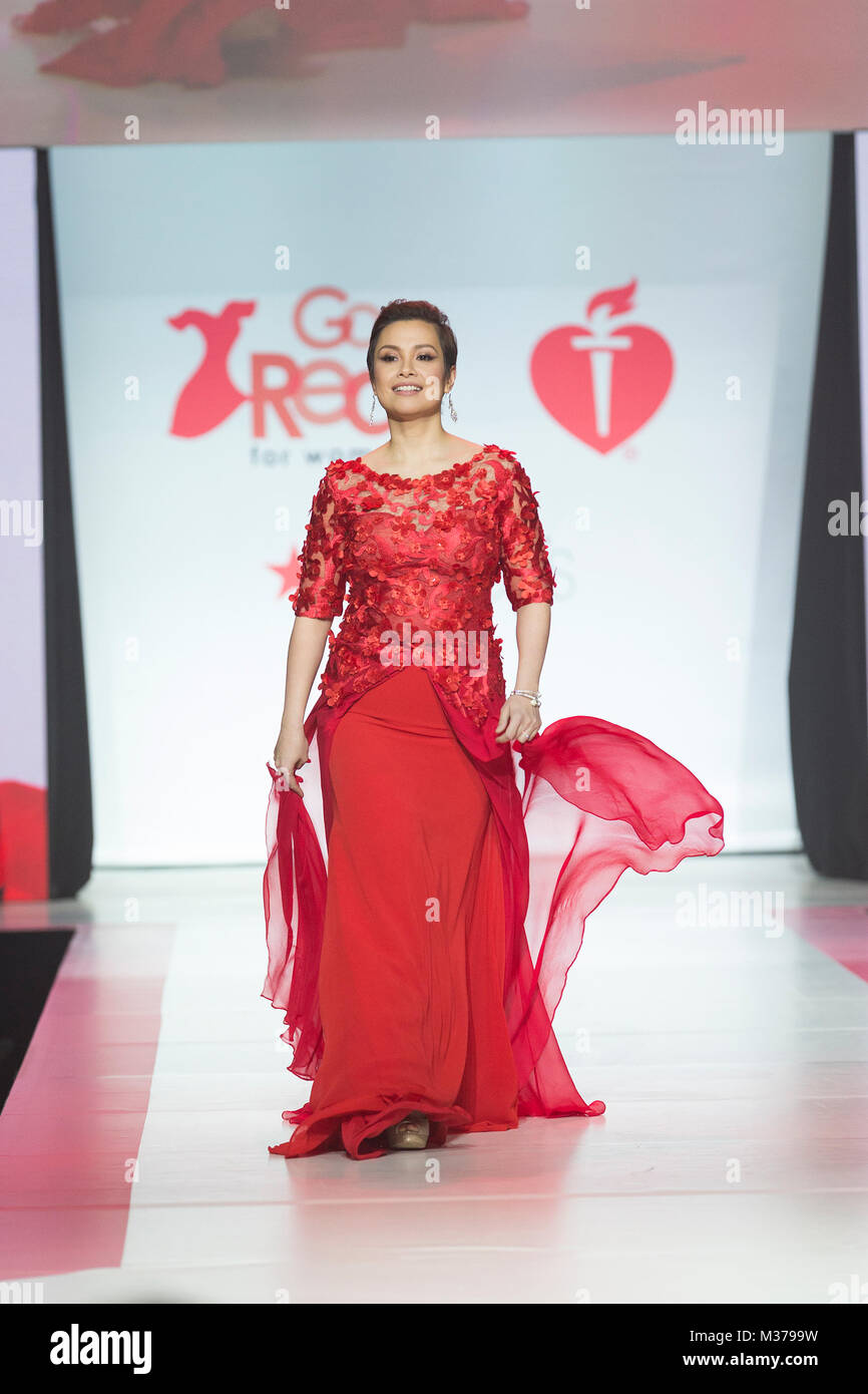 New York, United States. 08th Feb, 2018. Lea Salonga wearing gown by ...