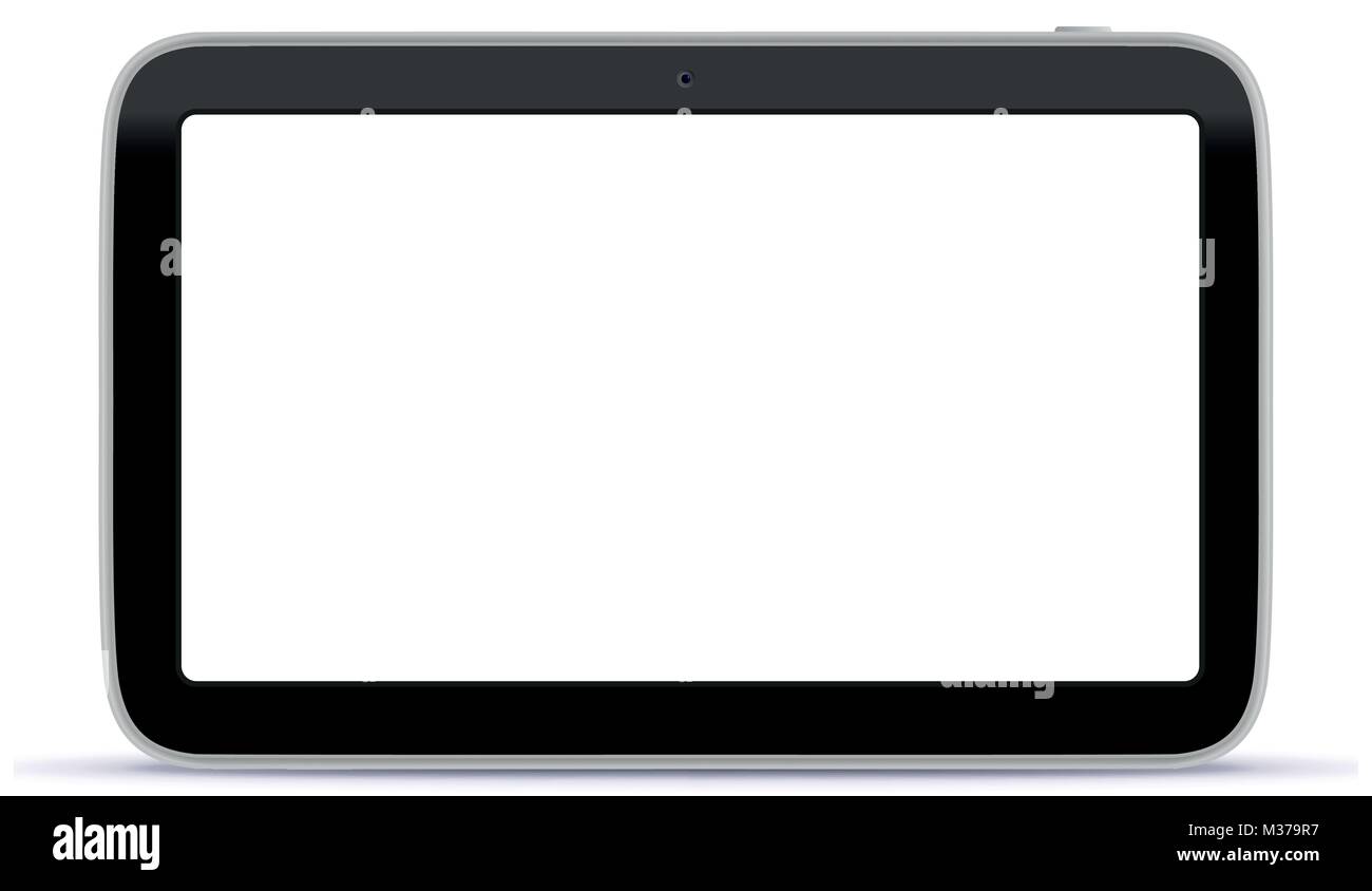 Digital tablet isolated Stock Vector Images - Alamy