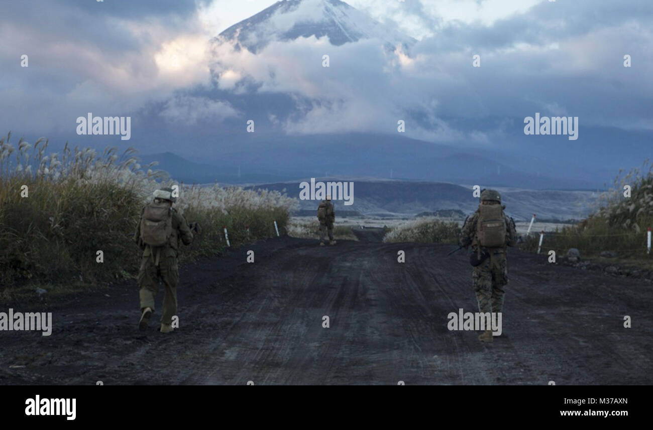 U.S. Marines execute long-range raid exercise from Okinawa to Camp Fuji ...