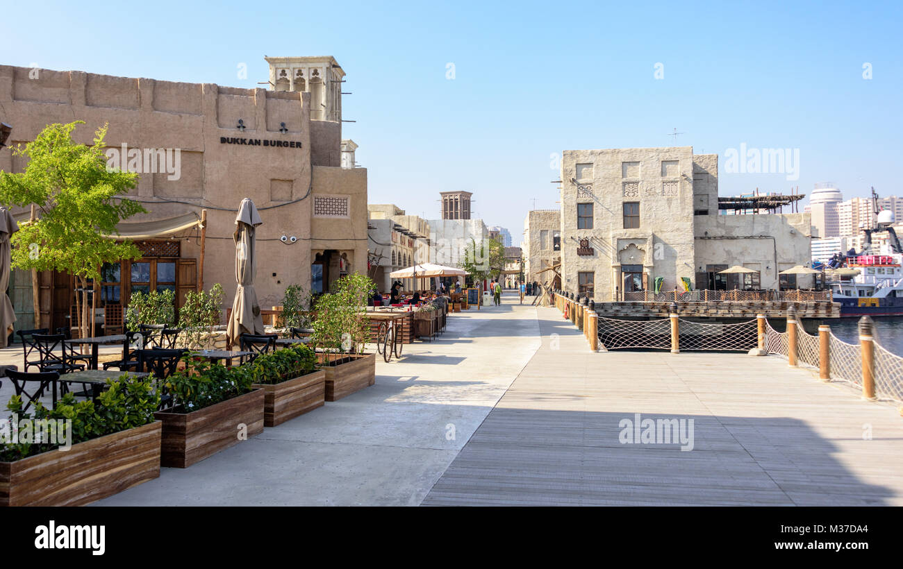 Al Seef of Dubai Stock Photo - Alamy