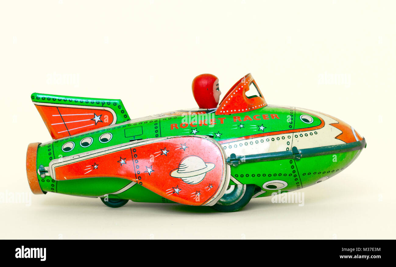 rocket racer toy isolated close up Stock Photo - Alamy