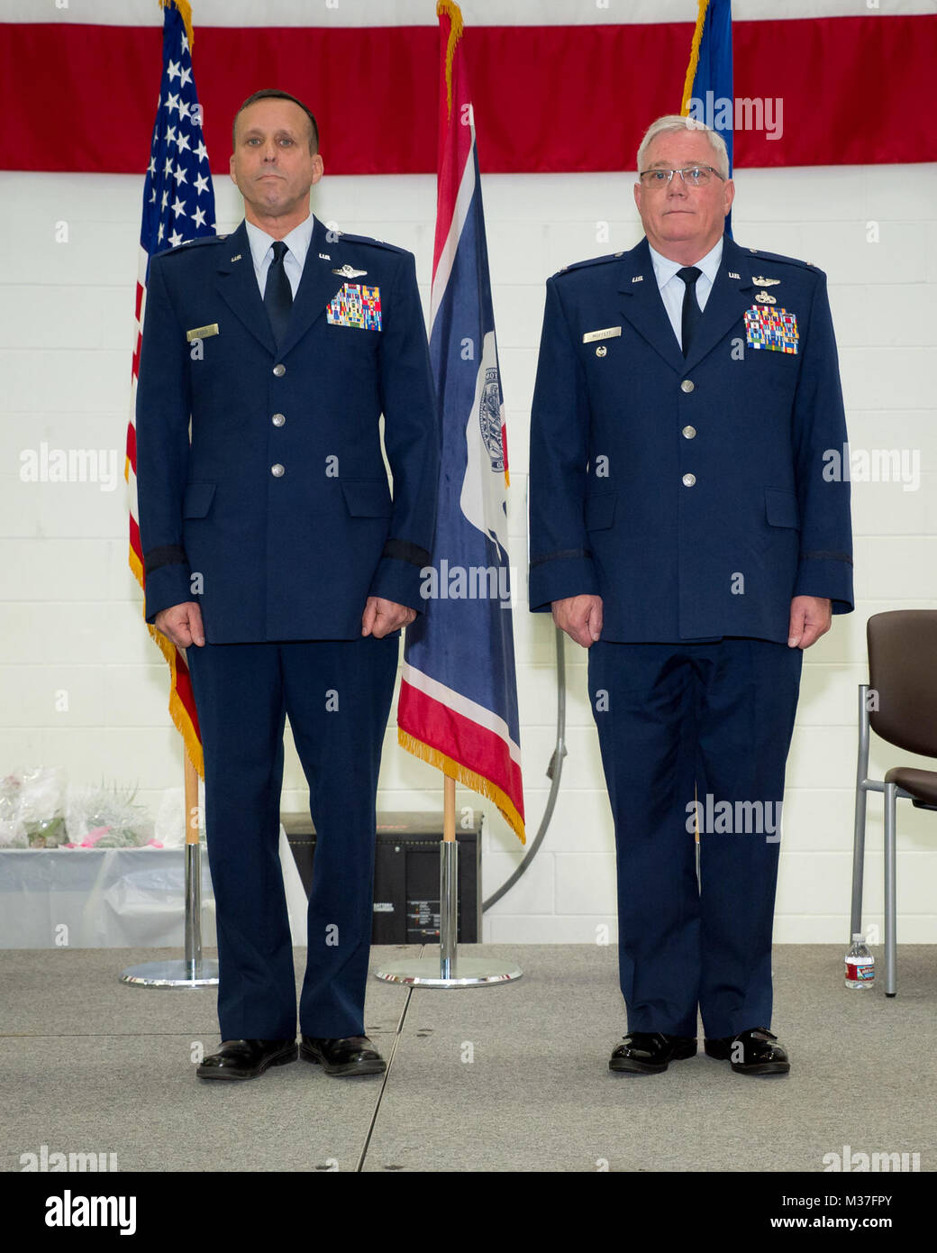 U.S. Air Force Col. James Moffett with the Wyoming Air National Guard ...