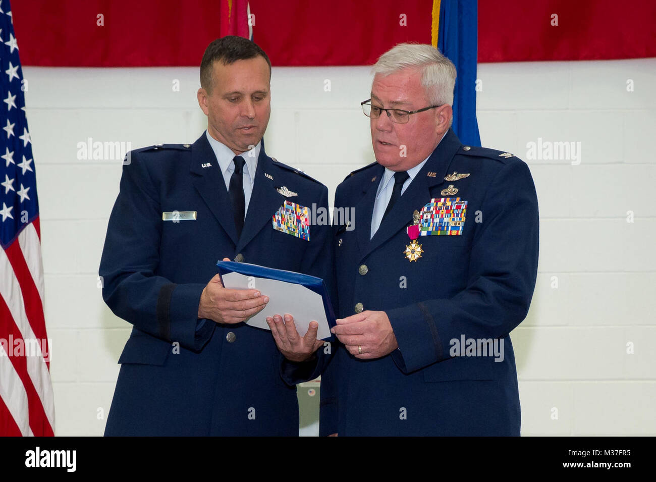 U.S. Air Force Col. James Moffett with the Wyoming Air National Guard ...