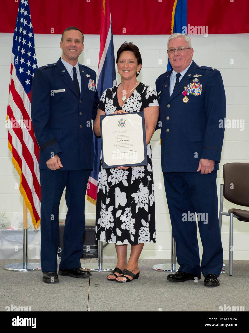 U.S. Air Force Col. James Moffett with the Wyoming Air National Guard ...