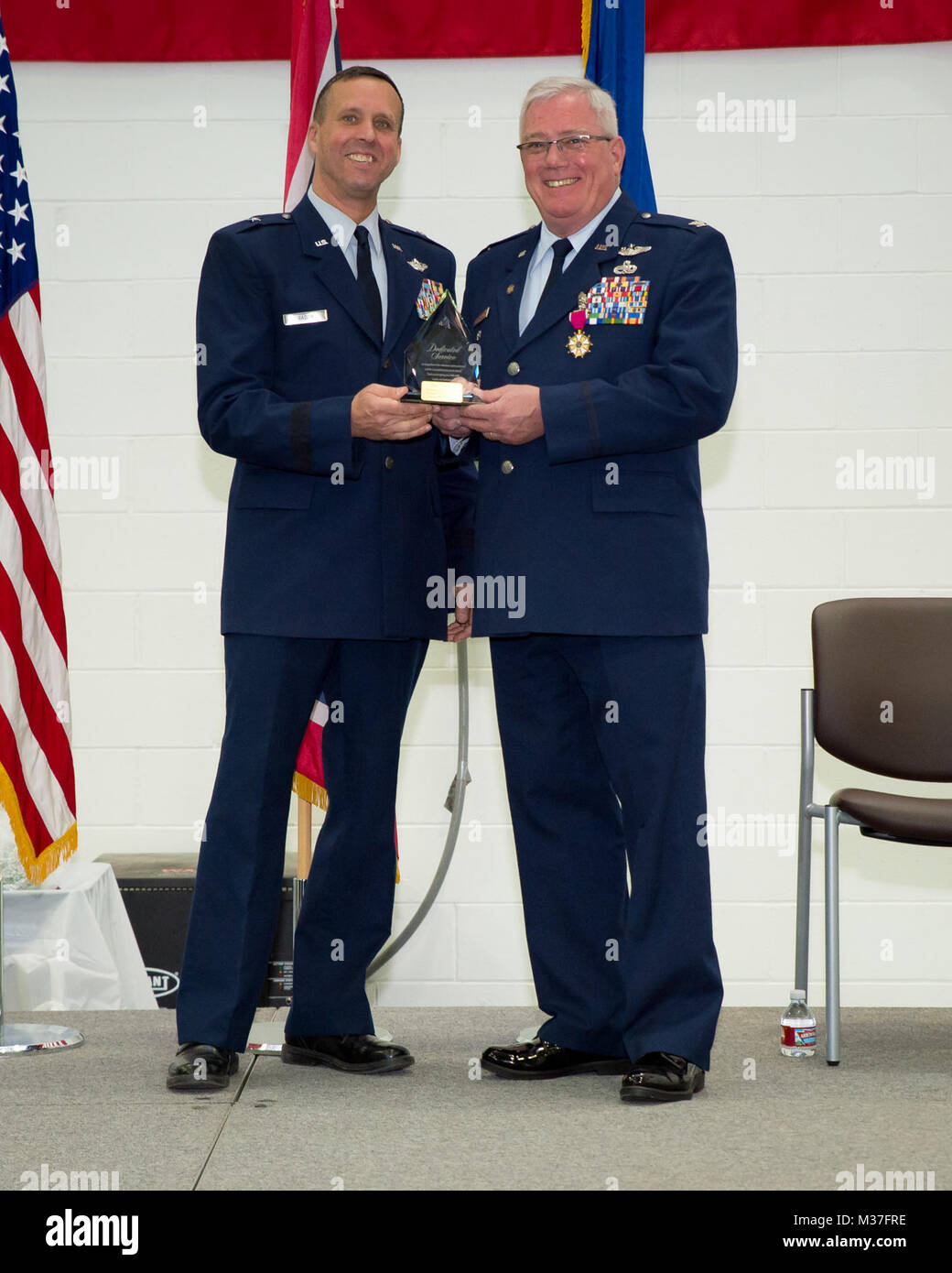 U.S. Air Force Col. James Moffett with the Wyoming Air National Guard ...