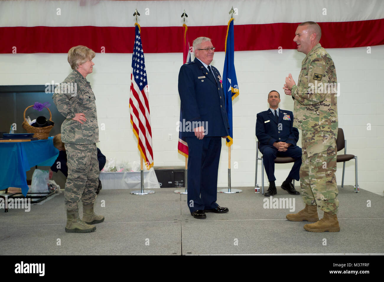 U.S. Air Force Col. James Moffett with the Wyoming Air National Guard ...