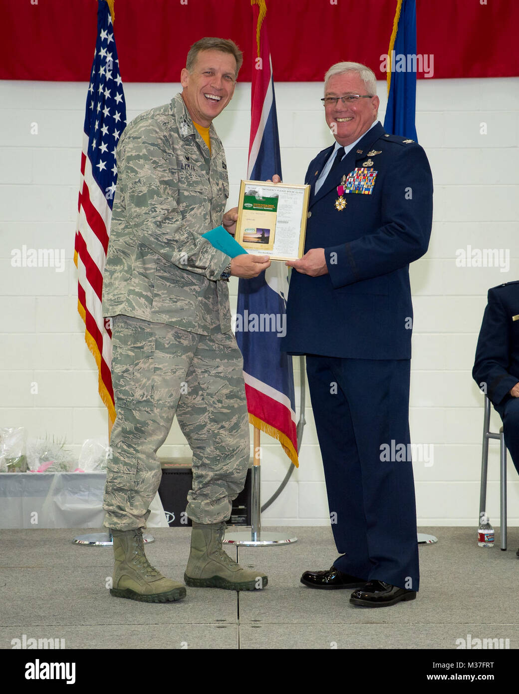 U.S. Air Force Col. James Moffett with the Wyoming Air National Guard ...
