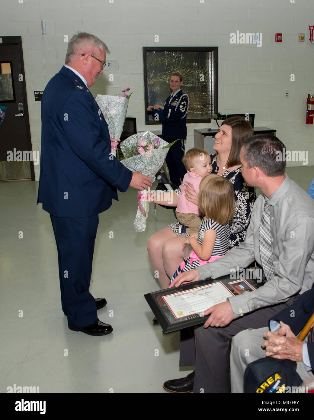U.S. Air Force Col. James Moffett with the Wyoming Air National Guard ...