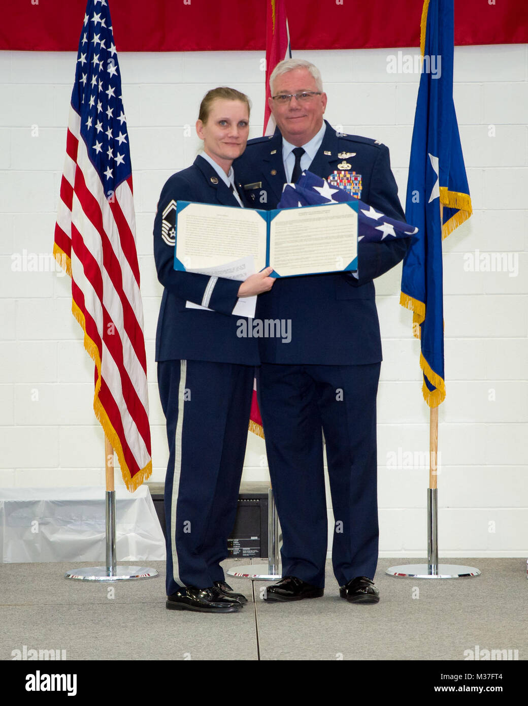 U.S. Air Force Col. James Moffett with the Wyoming Air National Guard ...