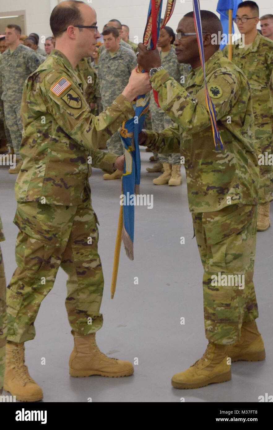 FORT GILLEM, Ga. May 6, 2017 – Major John Fuchko, incoming commander of ...