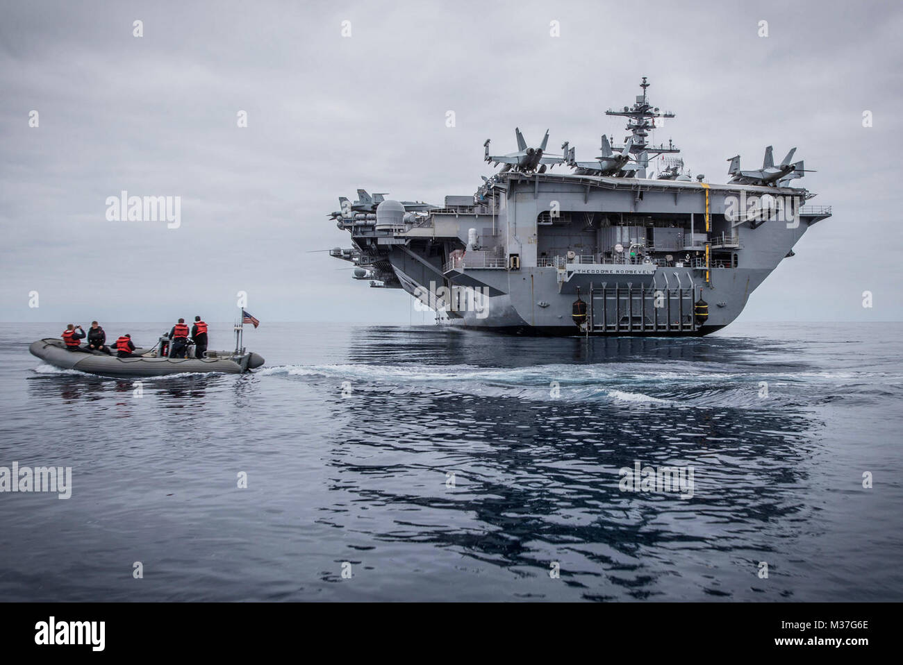 USS Theodore Roosevelt maintains Pacific presence by #PACOM Stock Photo ...